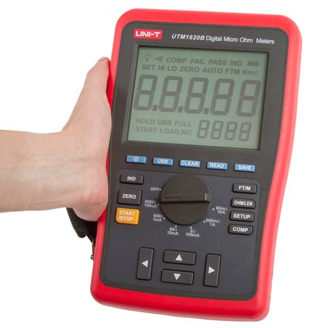 Micro ohmímetro digital UNI-T UT620B - ToolBoom